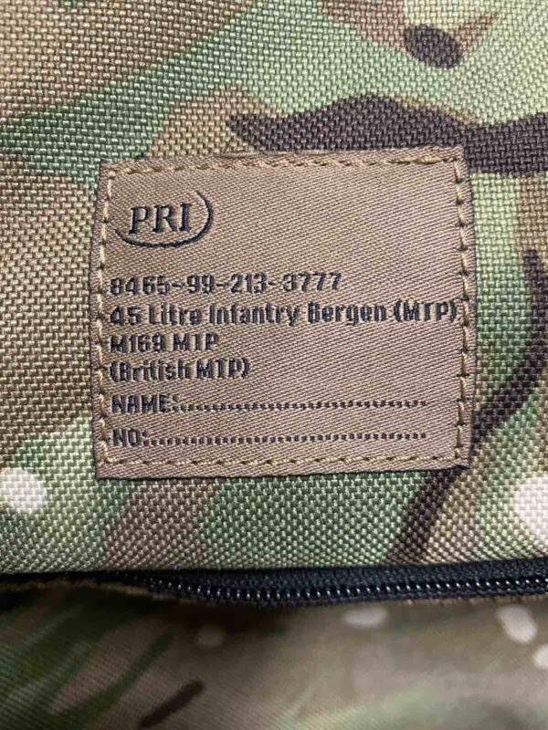 Рюкзак PRI MTP Infantry Bergen 45L - Genesis-Army